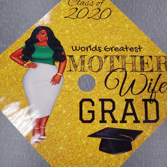 StarrGradz | Accessories | Graduation Cap Topper Mother Wife Graddiy ...